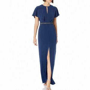 H by Halston | Dresses | Halston Heritage Keyhole Cutout Embellished ...